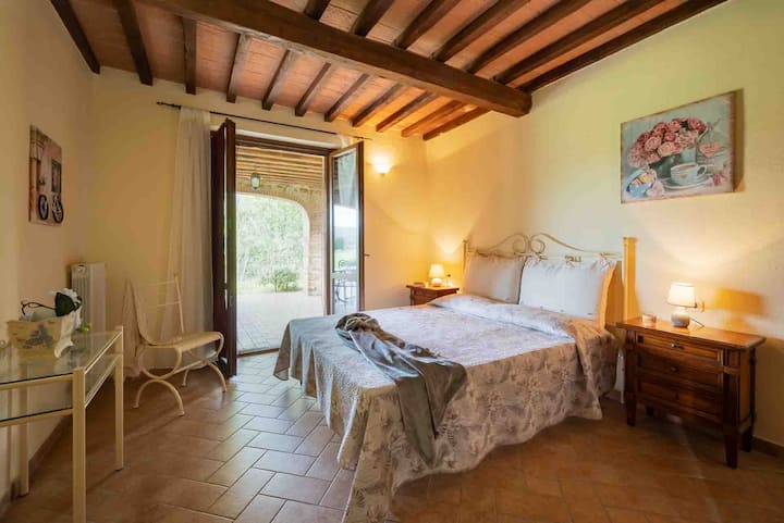 Three-room Apartment With Gazebo - Massa Marittima