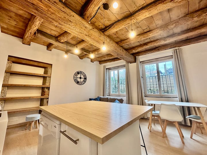 La Nuit Au Chapard - T2 Cœur Village• Wifi•calme - Brignais