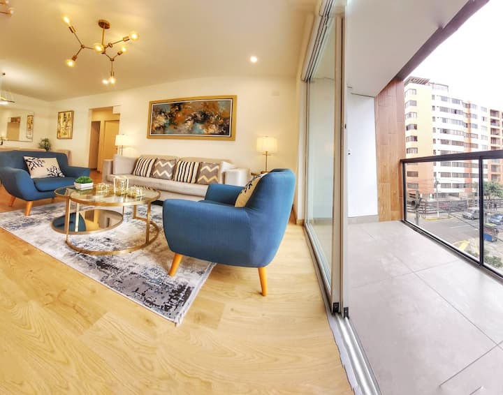 Hermoso Apartamento En Miraflores - Peru