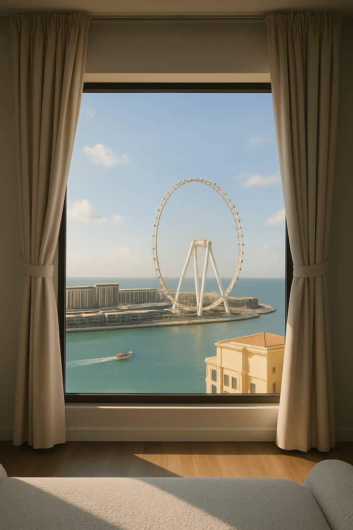 Gma Amwaj 2br Sea View High Floor - Dubái