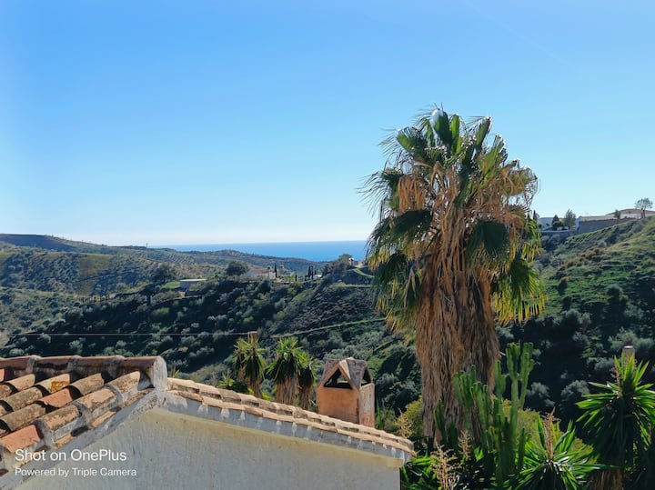 Casa Del Sol-charming Private Villa With Sea View - Comares