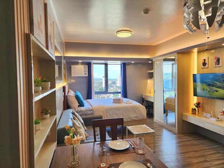 Luxury Modern Cozy Studio In Cebu | Netflix & Pool - Cebu City