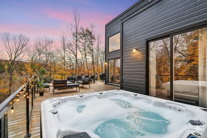 Luxury Resort|hot Tub|bbq|12 Min To Mont Tremblant - Mont-Tremblant