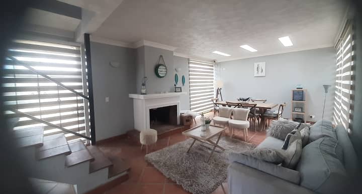 Amplia Casa Familiar De Descanso Playa El Canelo - Algarrobo