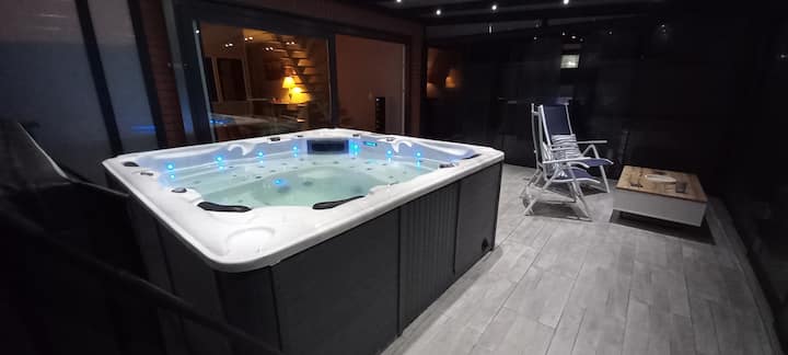 Duplexjacuzzi, Sauna à Tournai - Tournai