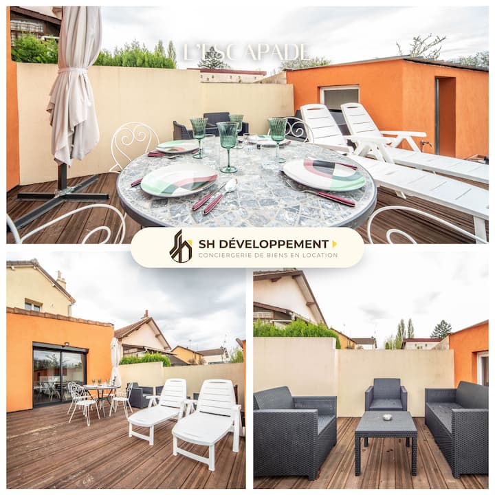 "L'escapade" Logement Climatisé. - Dracy-le-Fort
