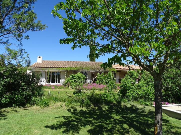 Villa Climatisée Plein Pied + Studio 3ch. 8 Pers. - Saint-Ambroix