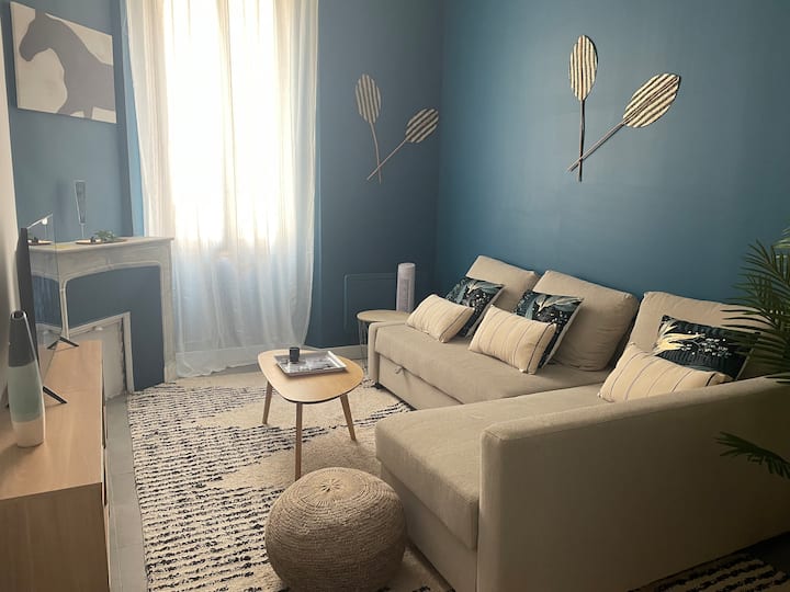 Le Contemporain * Golfe Juan * 5 Min Des Plages! - Plage Golfe-Juan