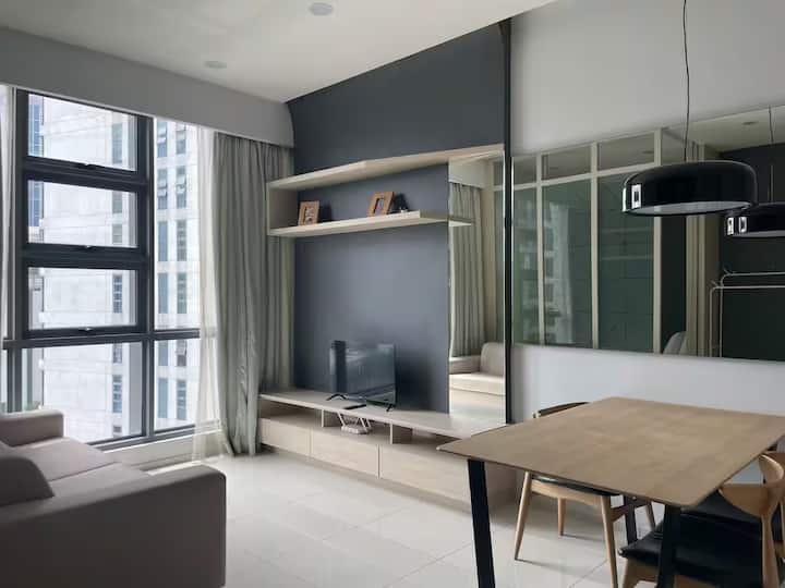Minimalist Cosy Home At Bukit Bintang With Parking - Kepong