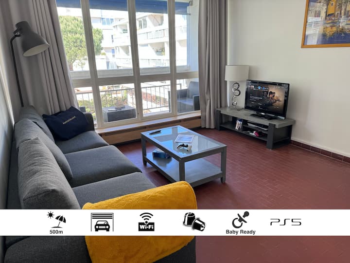 Spacieux 2 Pcs Centre Plage Garage Ps5 Baby Ready - La Grande-Motte