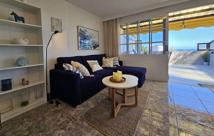 Monte Rojo Oceanview Apartment With Heated Pool - Maspalomas