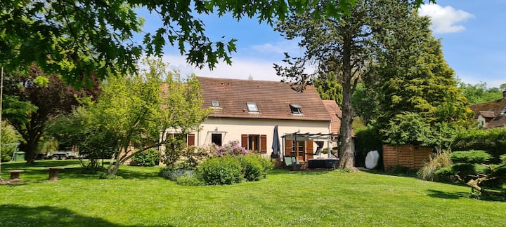 Maison Au Calme Avec Animaux - Noailles