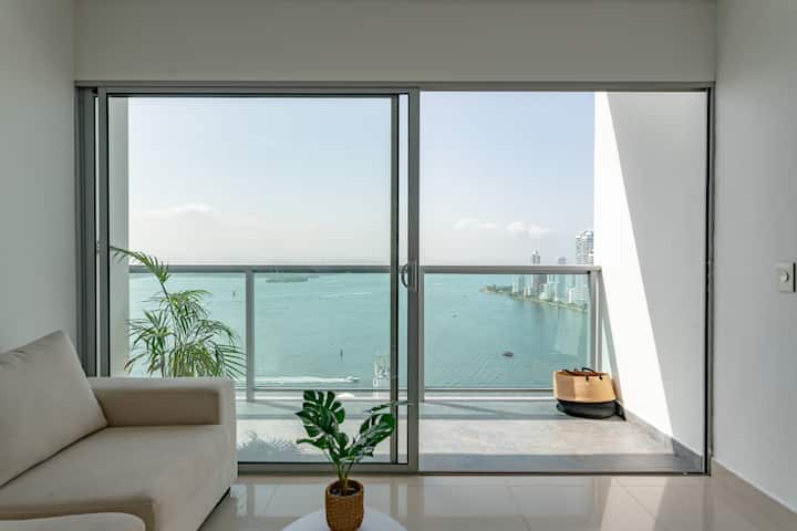 3bd Condo-amazing View-modern Apt-luxury Building - Cartagena de Indias