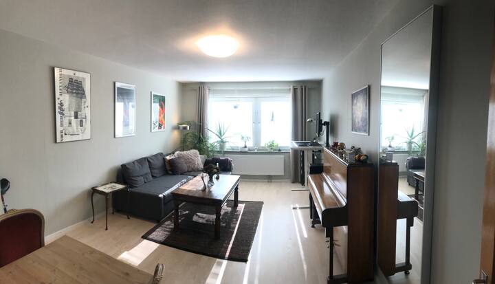 Ljus Tvåa Med Usikt öVer Malmö - Malmö