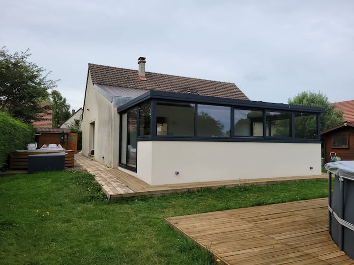 Maison Familiale De Plein Pied - 12 Couchages - Houlgate