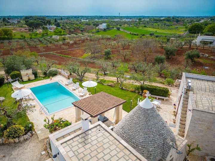 Trullo Paradise Pool - Locorotondo