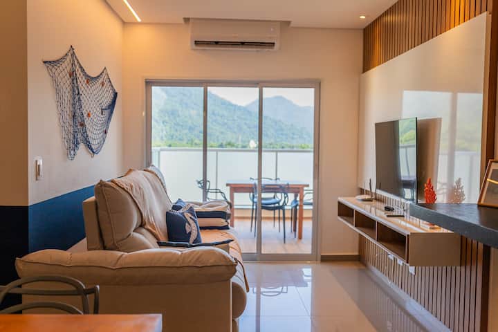 Apto Novo - Sauna, Hidro Aquecida E Piscina! - Ubatuba