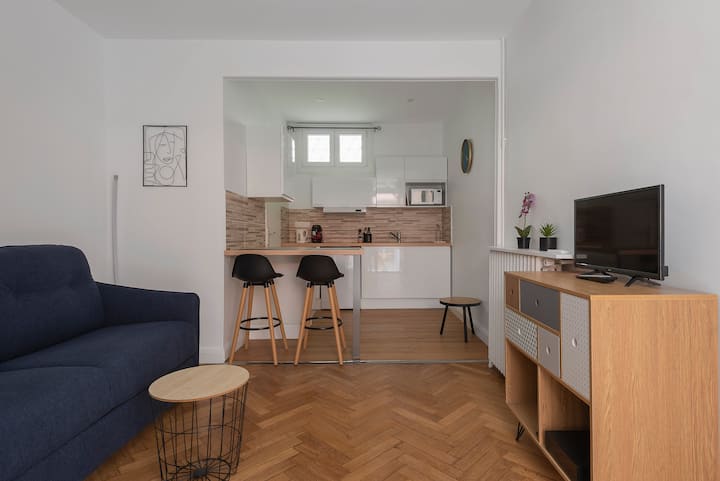 Studio Carré D'or 150m Plage - Nizza