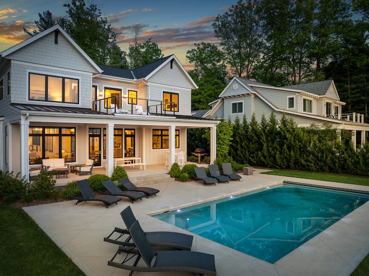 Michigan Shores | Lake View, Pool & Game Room - Van Buren State Park, South Haven Charter Twp