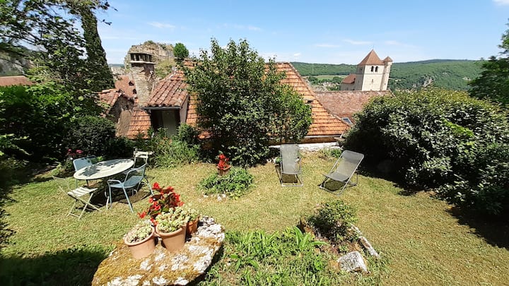 Charme, Jardin Et Superbes Vues Sur St-cirq - Saint-Cirq-Lapopie