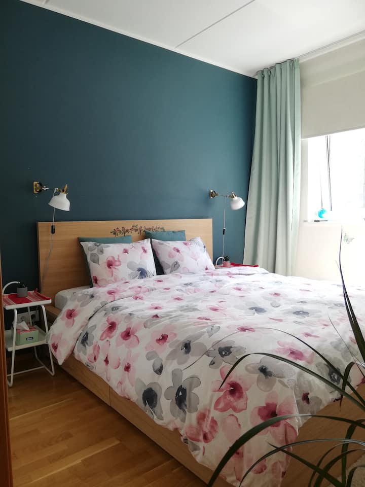 Asian-nordic Home (Self Check-in + Free Parking) - Tallinn