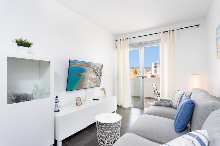 Modern Sea View Apartment  I 2 Bdr I 3 Min Beach - Los Cristianos