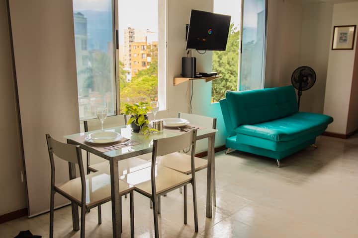 5 Min Laureles Park - Seguro, Cálido, Natural - Medellín