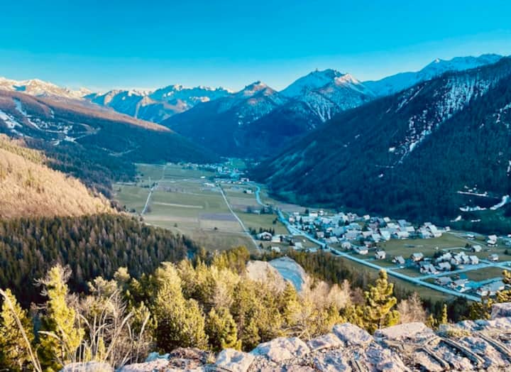 Arvieux Appart T3. 2-4 Pers. Vue Sur Le Queyras - Arvieux