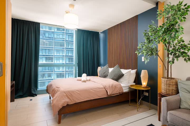 Zen 1 Br For 3 Pax In Uptown Bgc 200mbps Wifi - Taguig