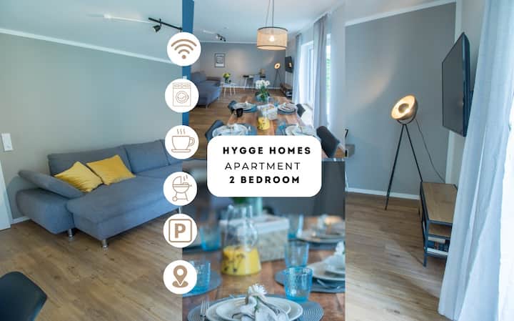 Hygge Homes - 2br Apartment, Barrier-free, Terrace - Winsen (Luhe)