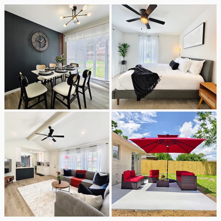 H-town Hideout:king Suite And Dedicated Office - Houston, TX