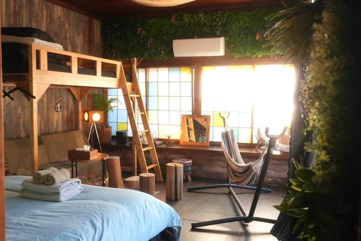 【旅心飯店 African Wild Lounge 】Family Room - 鐮倉市