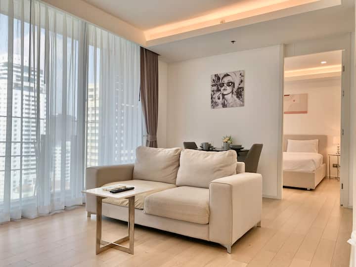 20f149#pool&bts Nana&mrt Sukhumvit&max2ppl - Bangkok