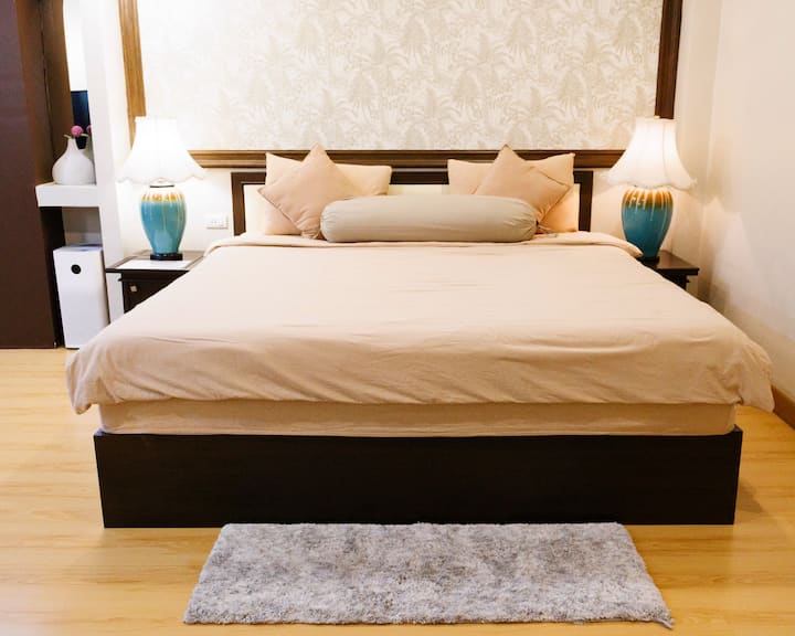 40m² Large Cozy Room Free Laundry High Speed Wifi - Chiang Mai