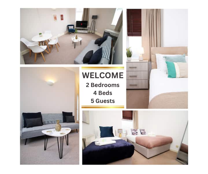 2 Bedroom Flat | Central | Free Parking Off-peak - Brístol