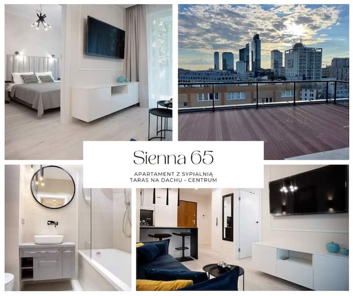 Sienna 65 - Taras Na Dachu - 華沙