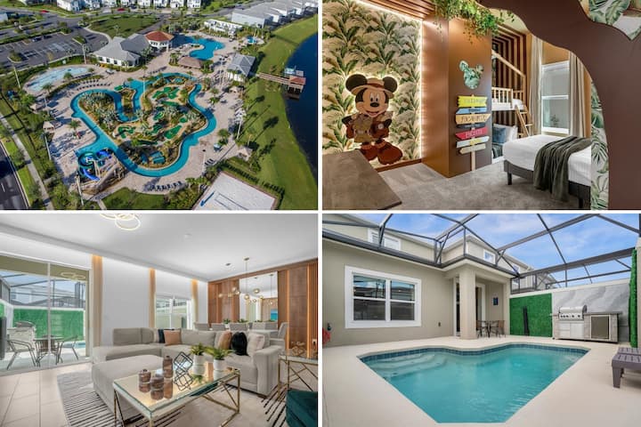 5bd/ 4 Ba Sleeps 12! Storey Lake (4198pd) - Kissimmee