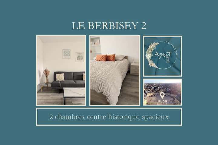 Berbisey 2, Centre Historique, 2 Chambres - Dijon