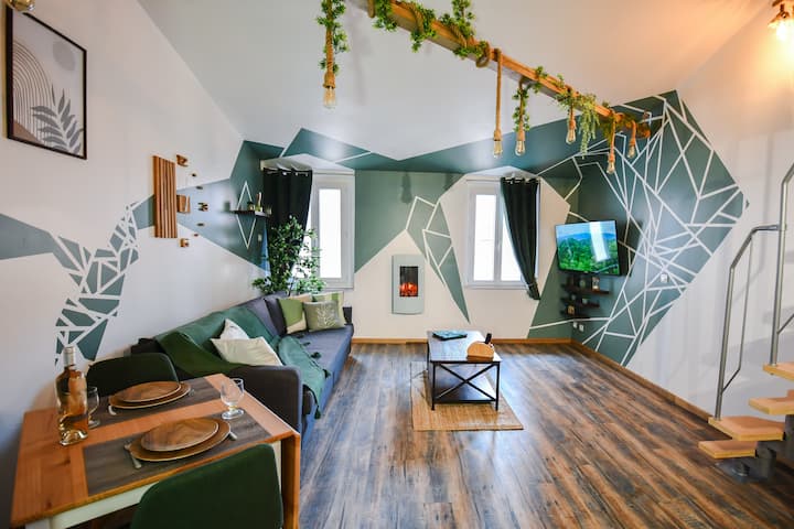 La Canopé - Jungle Room/plage/h24/fibre / Netflix - La Seyne-sur-Mer