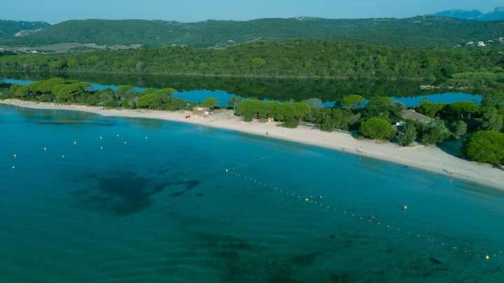 Mini-villa, Plage 400m à Pied,vue Parc,2/4pers T2 - Santa Giulia