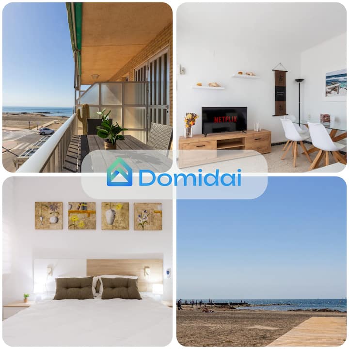 Beachfront Flat Near The Airport - Santa Pola