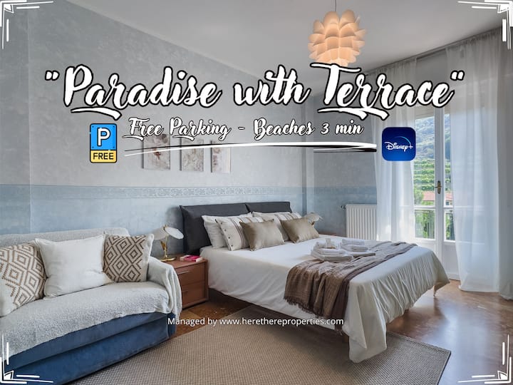 [Paradis Avec Terrasse] Parking Gratuit • Smart Tv - Spotorno