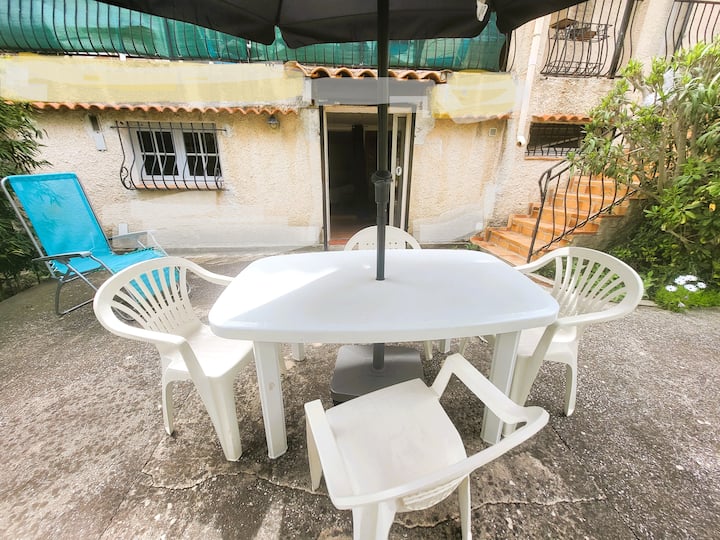 Rez De Villa - Terrasse-jardin - Saint-Cyr-sur-Mer