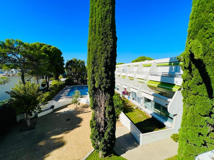 Appartement Lumineux T2, 34 M2, Avec Piscine - La Grande-Motte