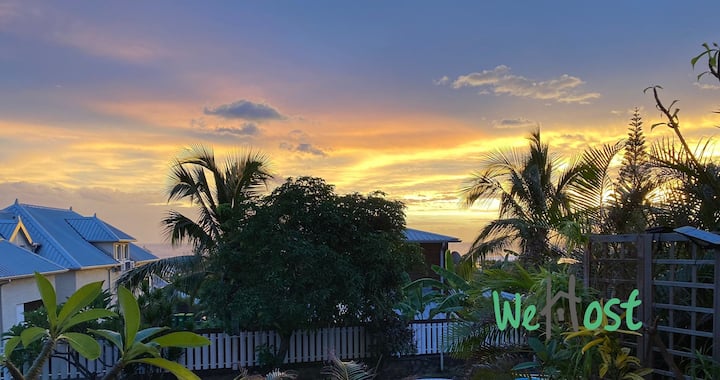 "Le Cocon Des Vagues" Charmant Studio à La Saline - Réunion