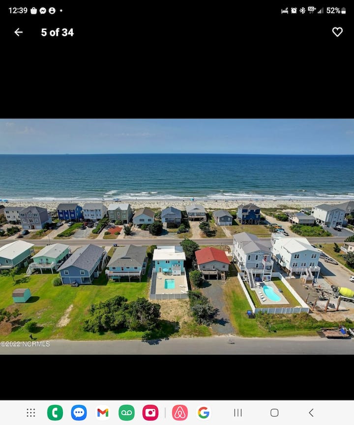 Chevy Shack 1 • 2 Min Walk To Beach • Sleeps 10 • - Oak Island, NC