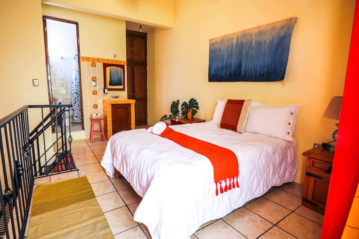 Loft Cama Extra Grande Centro Wifi - Oaxaca