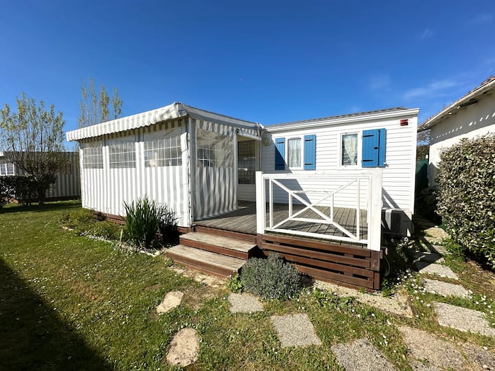 Mobile-home 6p - Camping 4* Avec Piscine (29) - Les Sables-d'Olonne