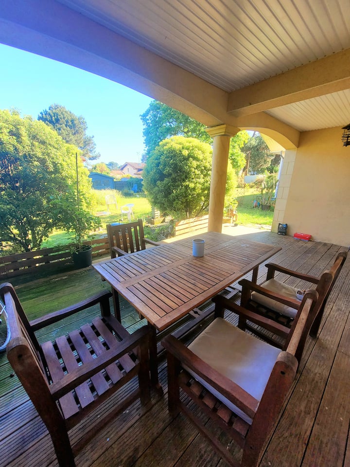 Grande Maison Familiale 8 Personnes - Capbreton