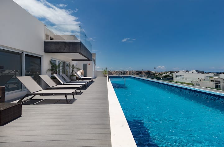 Loft/estudio Mexicano Tropical - Playa del Carmen